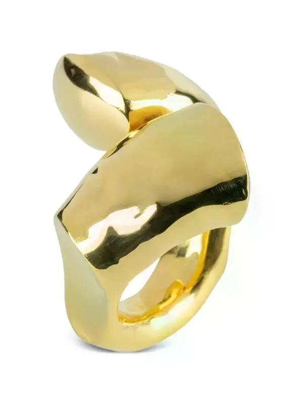 PARTS OF FOUR Giant Twisted Ring - Gold