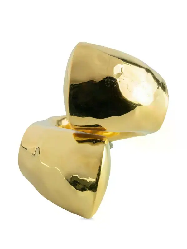 PARTS OF FOUR Giant Twisted Ring - Gold
