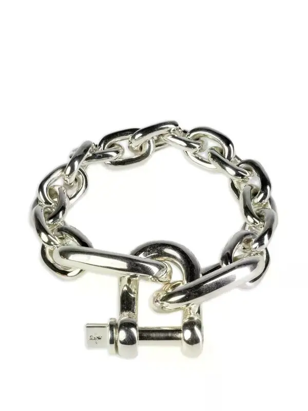 PARTS OF FOUR Chain Charm Bracelet - Silver