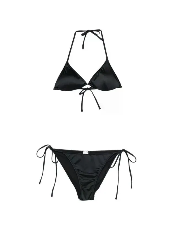 VENUJA Tie-fastening Bikini - Black