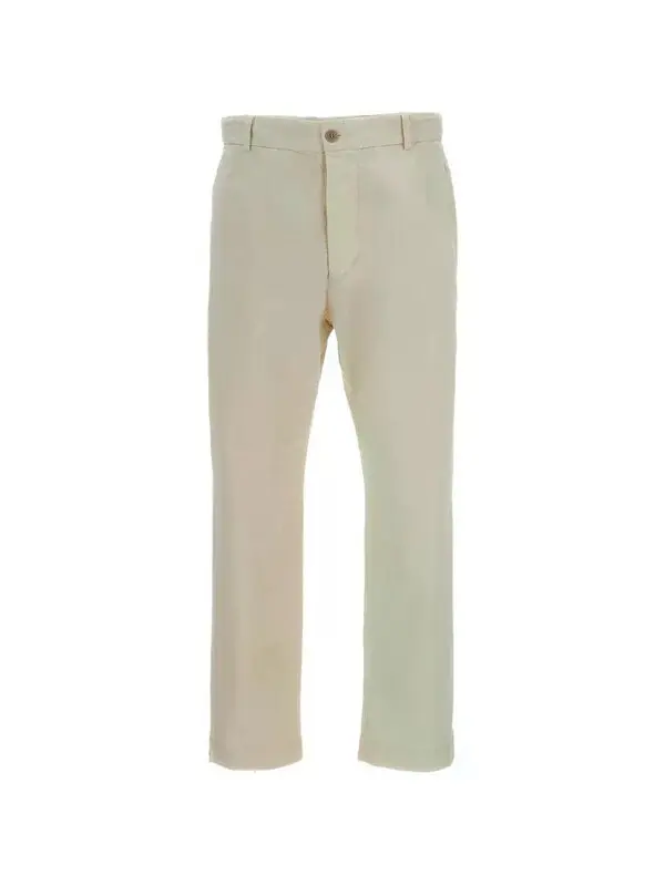 ORIGINAL VINTAGE Buttoned Trousers - Neutrals