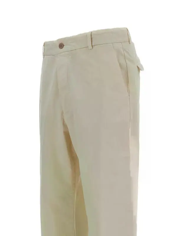 ORIGINAL VINTAGE Buttoned Trousers - Neutrals