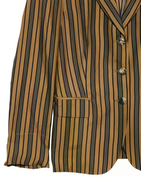 Alberto Biani Striped Blazer