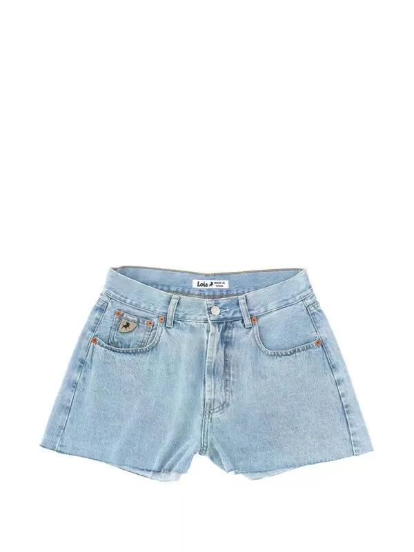 LOIS Frayed Shorts - Blue
