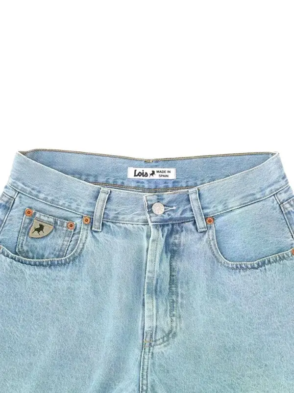 LOIS Frayed Shorts - Blue