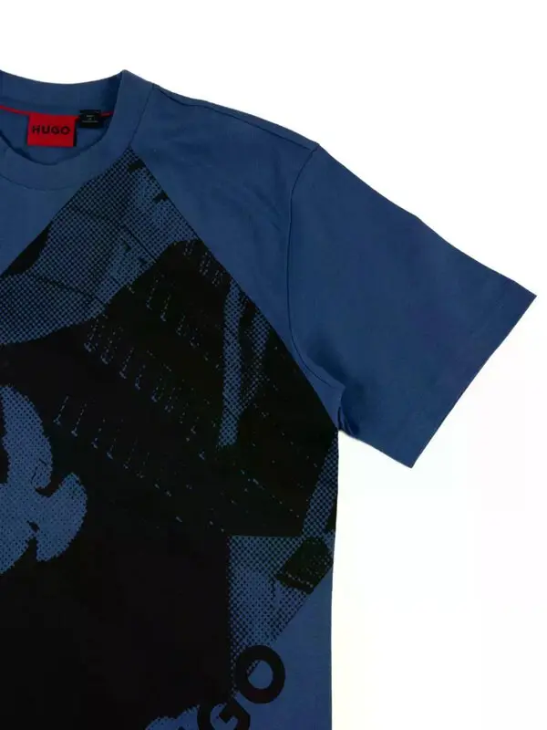 Hugo Graphic T-shirt - Blue