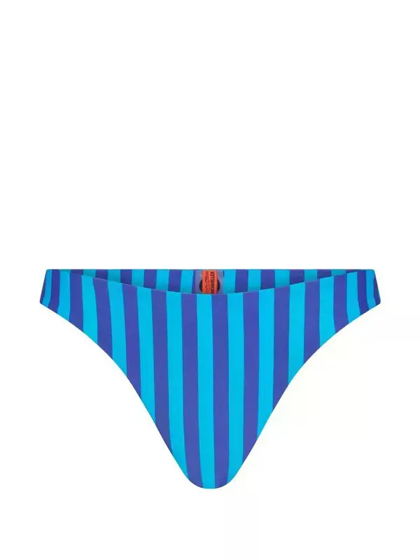 SIMONMILLER Striped Bikini Bottom - Blue