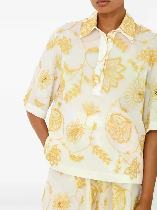 ERES Floral-print Shirt