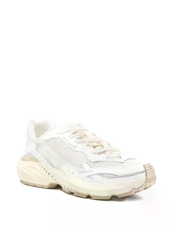 REPRESENT Storm-torn Panelled Sneakers - Neutrals