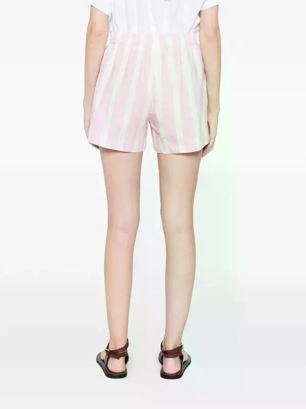 MC2 SAINT BARTH Striped Shorts - Pink