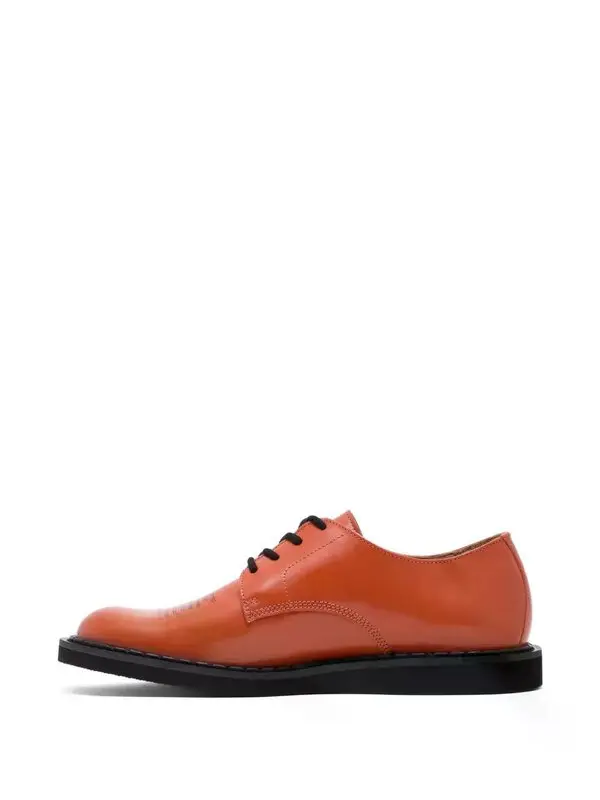 GEORGE COX Lace-up Leather Derby Shoes