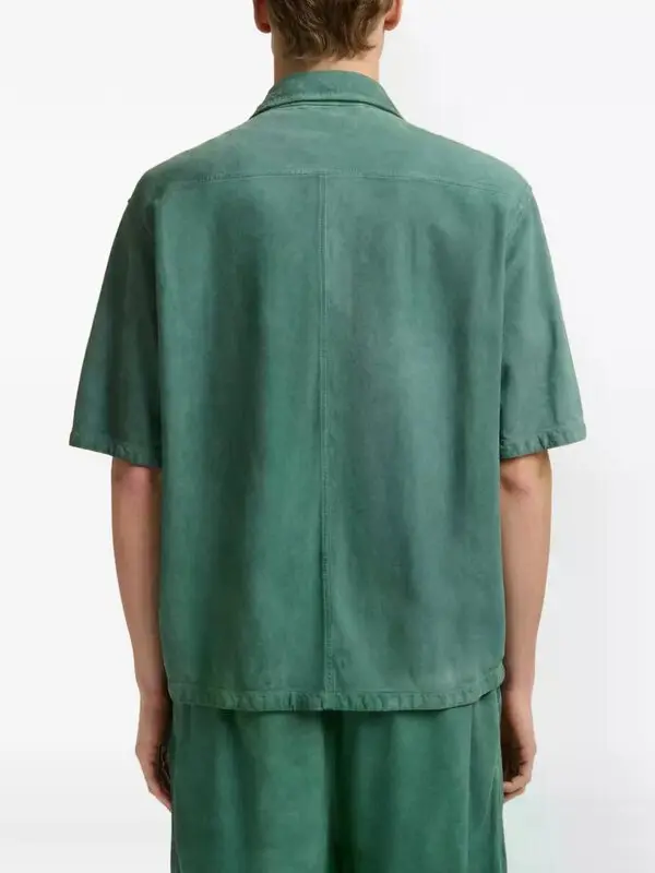 Marni Suede Shirt With Pockets