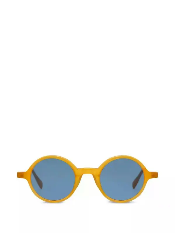GIGI STUDIOS Round-frame Sunglasses - Yellow