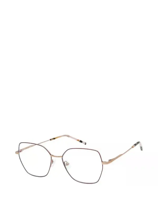 GIGI STUDIOS Kamila Geometric Eyeglasses - Red