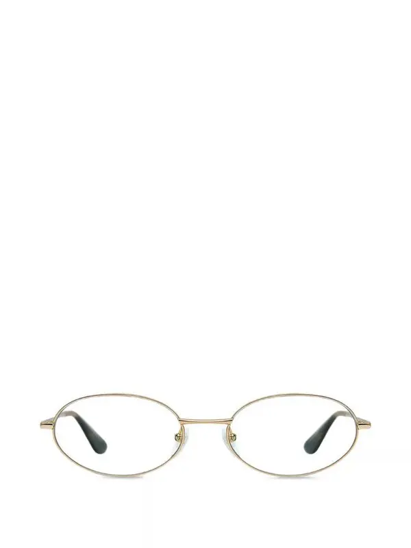 GIGI STUDIOS Isola Oval-frame Eyeglasses - Gold
