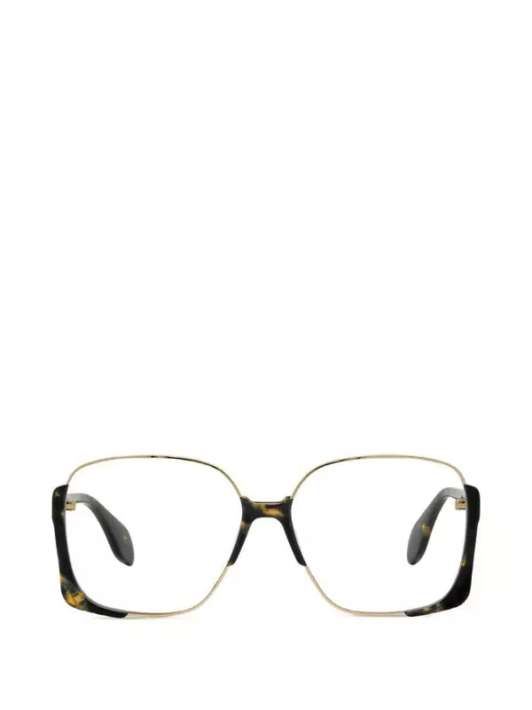 GIGI STUDIOS Senna Square Eyeglasses - Gold