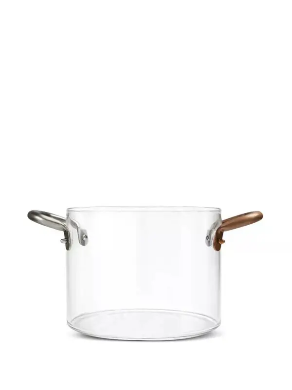 KNINDUSTRIE Transparent Pot - White