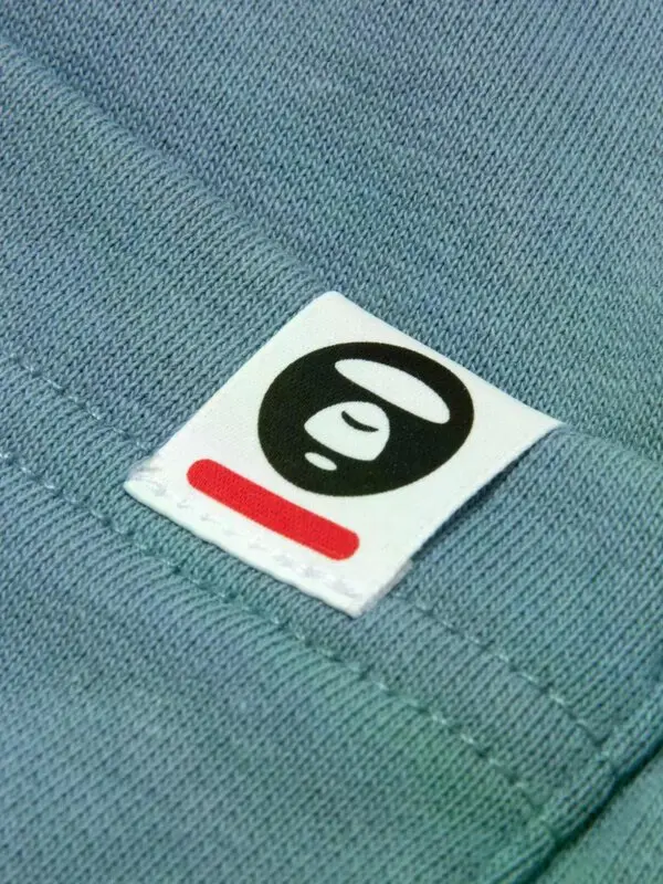 AAPE BY *A BATHING APE Logo Shorts - Blue