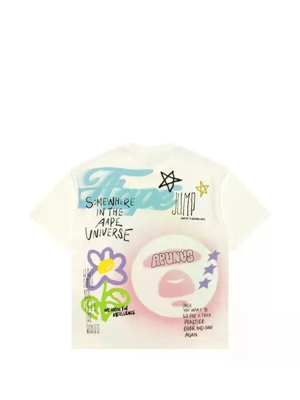 AAPE BY *A BATHING APE Printed T-shirt