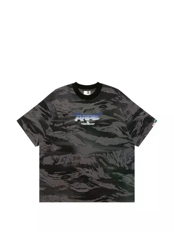 AAPE BY *A BATHING APE Camouflage Crewneck T-shirt