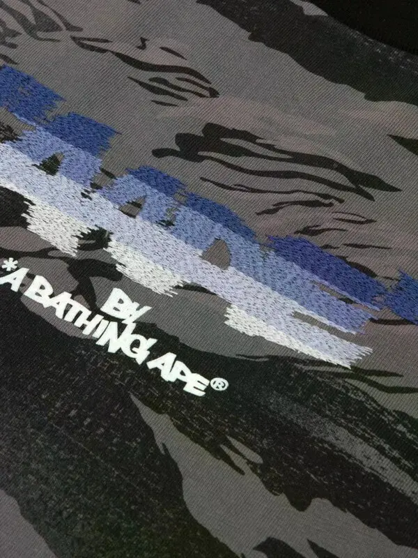 AAPE BY *A BATHING APE Camouflage Crewneck T-shirt