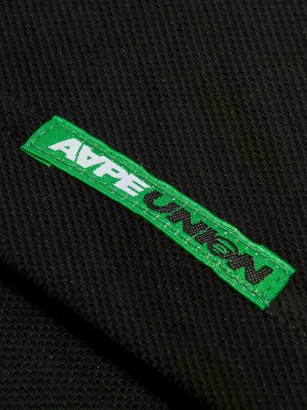 AAPE BY *A BATHING APE Print Polo Shirt - Black