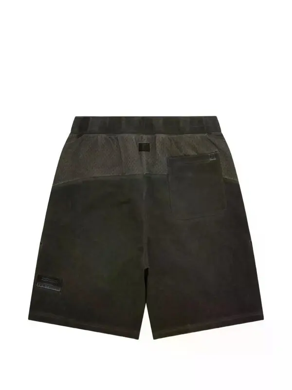 AAPE BY *A BATHING APE Logo-appliqué Shorts - Grey