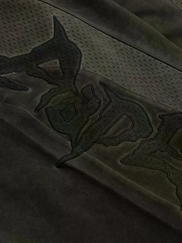 AAPE BY *A BATHING APE Logo-appliqué Shorts - Grey