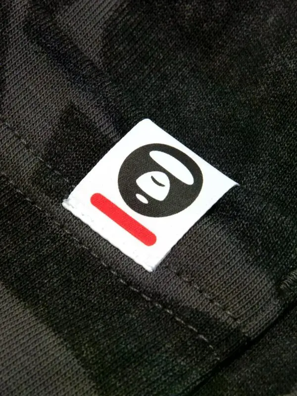 AAPE BY *A BATHING APE Camouflage Shorts - Black