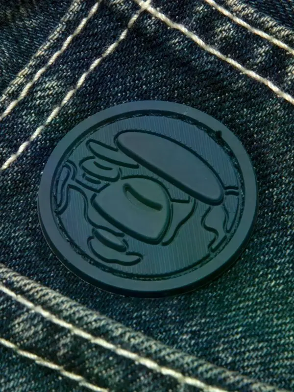 AAPE BY *A BATHING APE Logo Patch Trousers