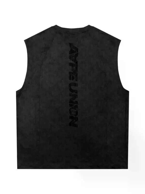 AAPE BY *A BATHING APE Tonal Stitching Vest - Black
