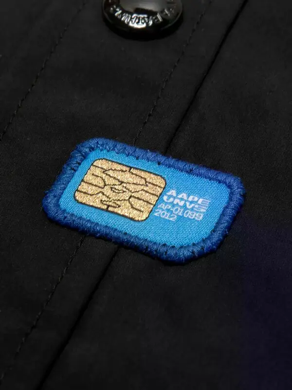 AAPE BY *A BATHING APE Logo Patch Shirt