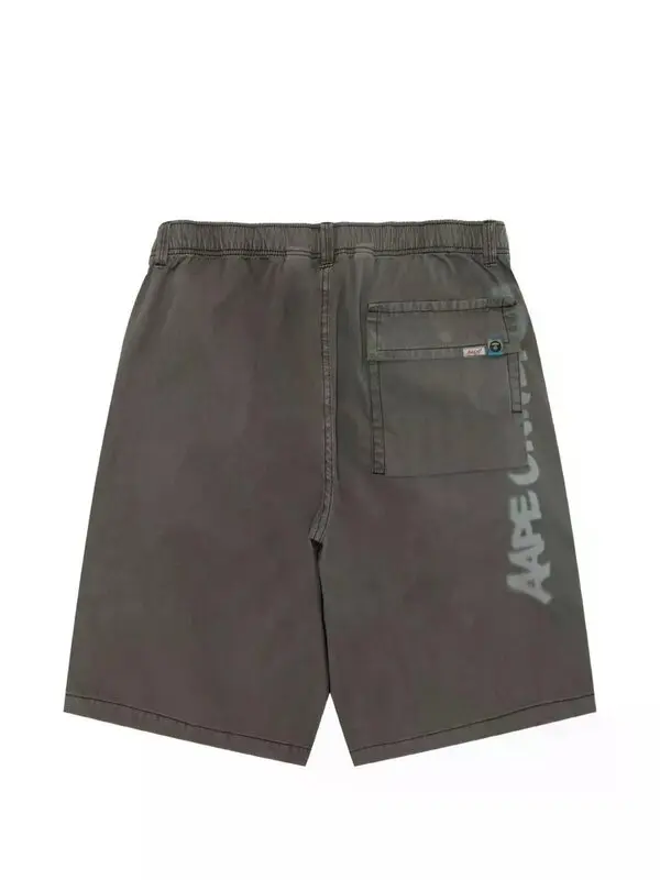 AAPE BY *A BATHING APE Logo-patch Shorts