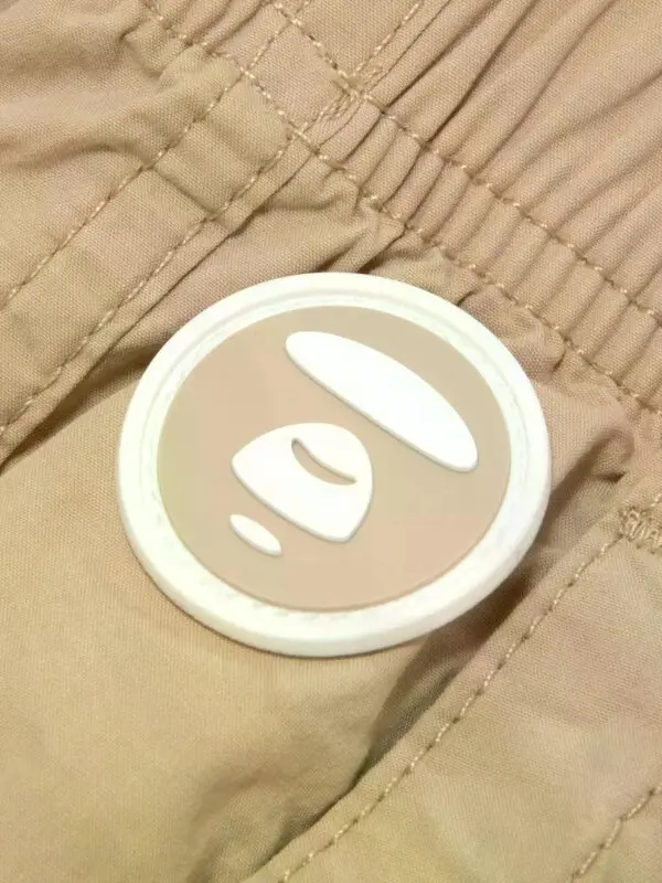 AAPE BY *A BATHING APE Cotton Cargo Shorts - Neutrals