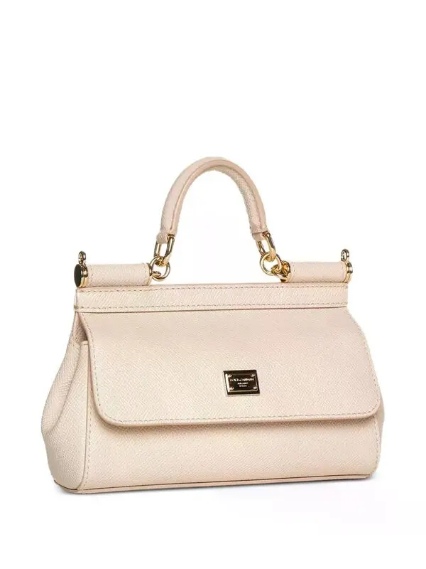 Dolce & Gabbana Mini Sicily Tote Bag - Neutrals