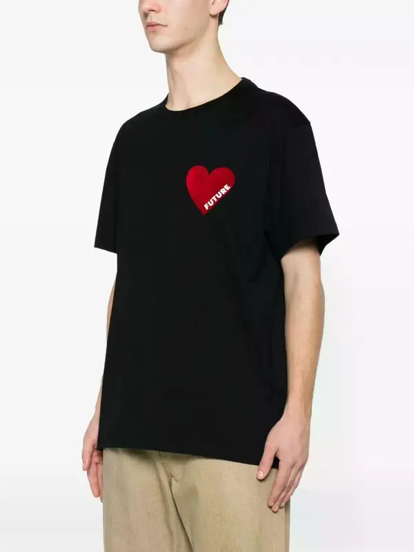 From Future Heart-motif T-shirt