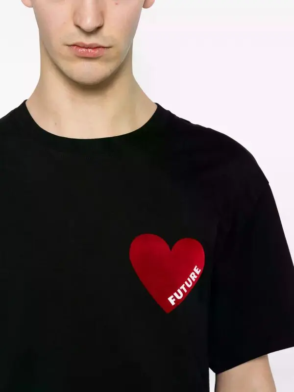 From Future Heart-motif T-shirt