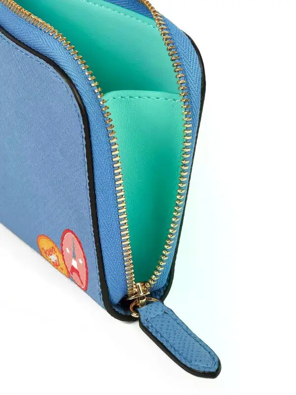 Smythson Panama Stickers Pouch