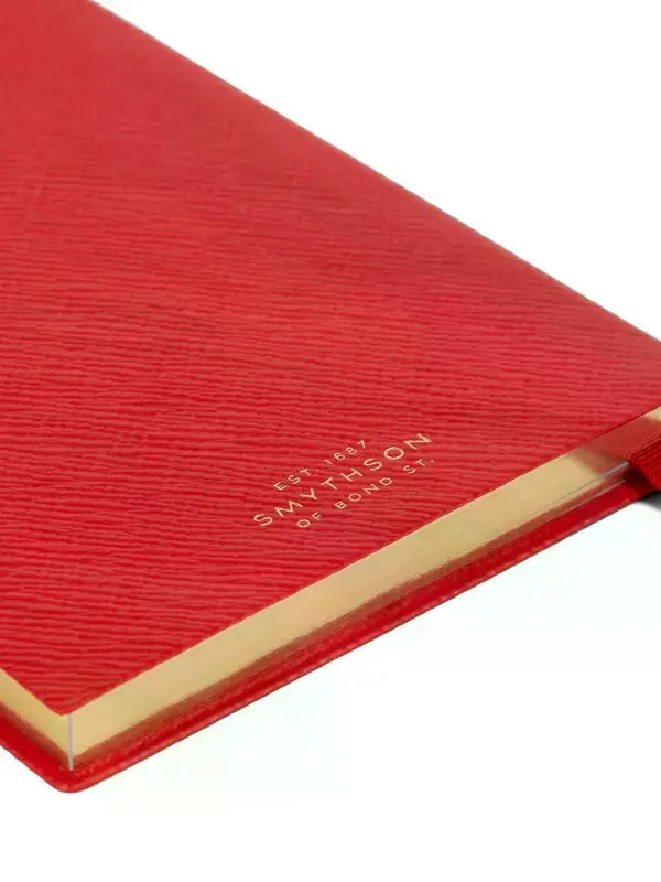Smythson Chelsea Panama Leather Notebook
