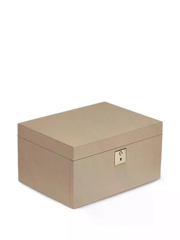 Smythson Panama Jewellery Box - Neutrals