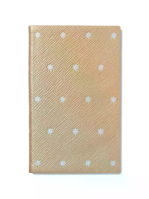 Smythson Stars Panama Notebook - Neutrals
