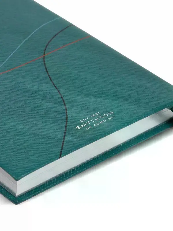 Smythson Soho Dogs Notebook - Green