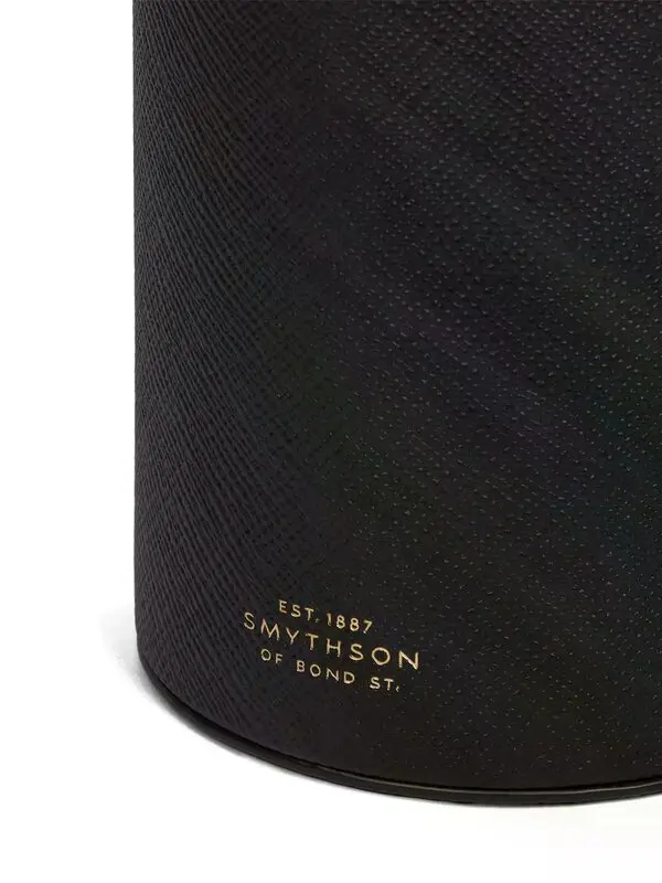 Smythson Panama Drawstring Wine Bag