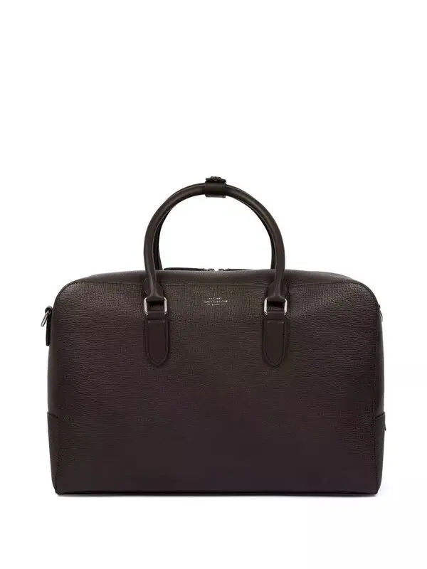 Smythson Small Holdall - Brown