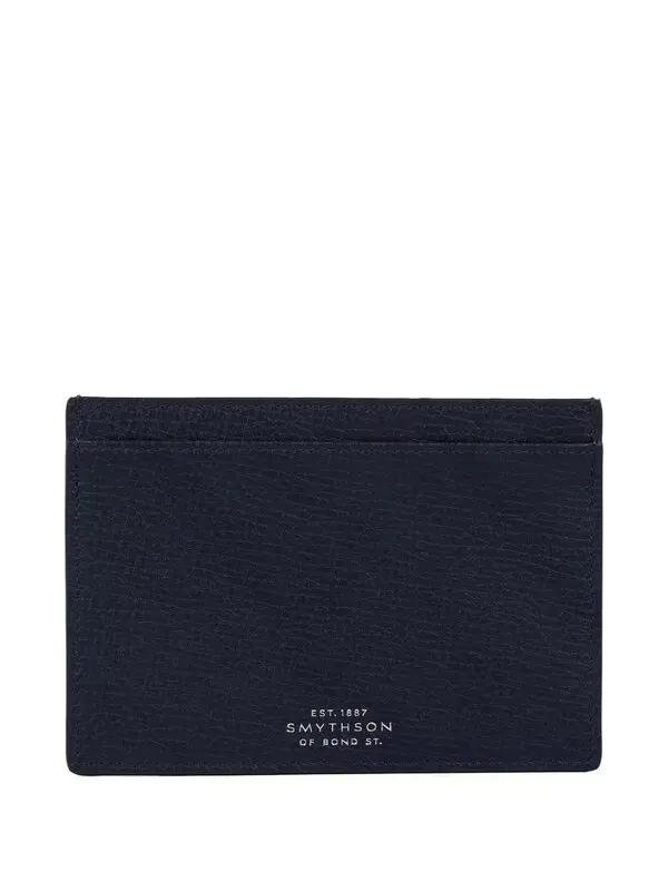 Smythson Ludlow Passport Holder - Blue