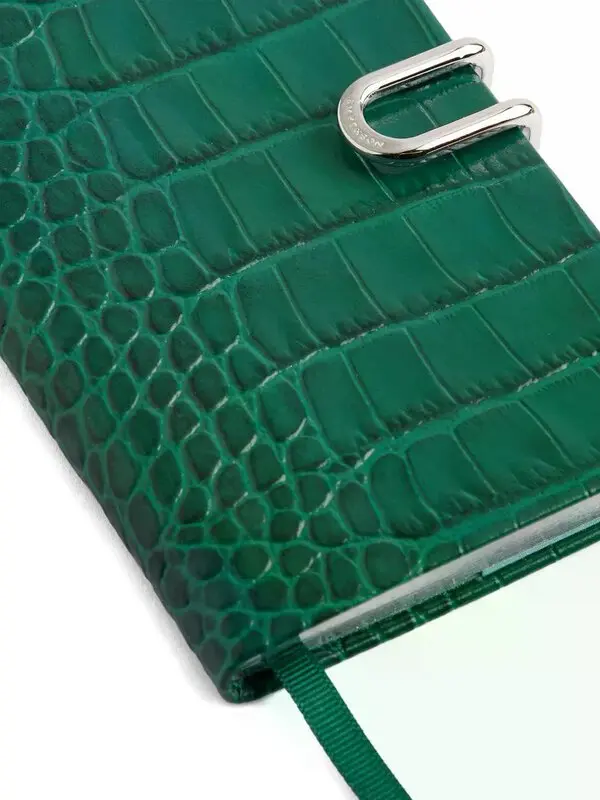 Smythson 2026-2027 Panama Crocodile-embossed Planner