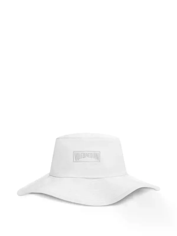 Vilebrequin Wide Brim Bucket Hat - White