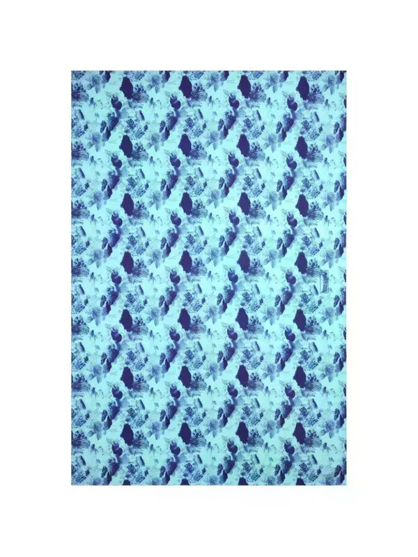 Vilebrequin Voile Coral Reef Print Pareo - Blue