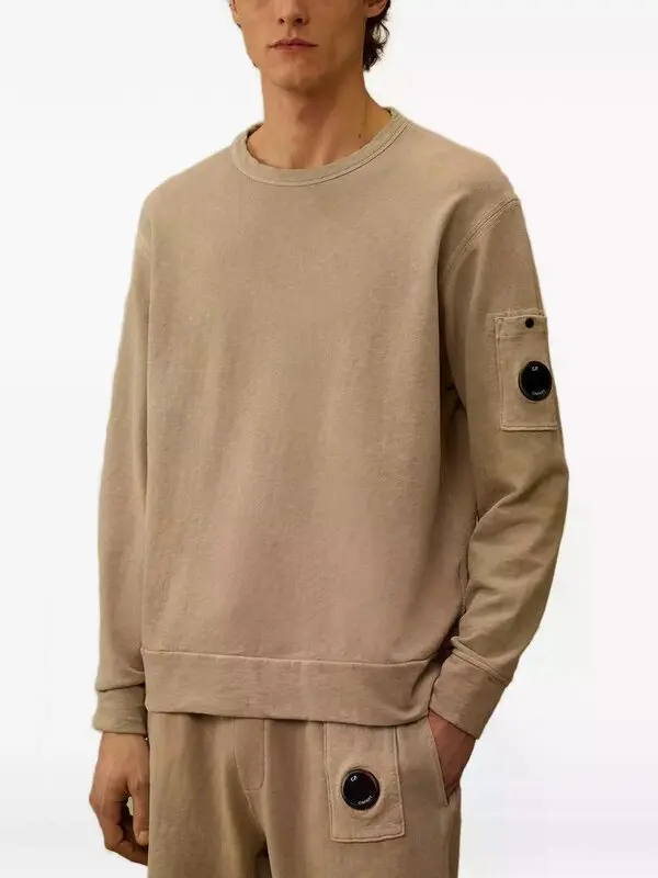 C.P. COMPANY Lens-pocket Sweatshirt - Neutrals