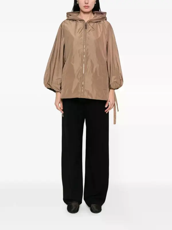 Max Mara Drawstring Hem Coat